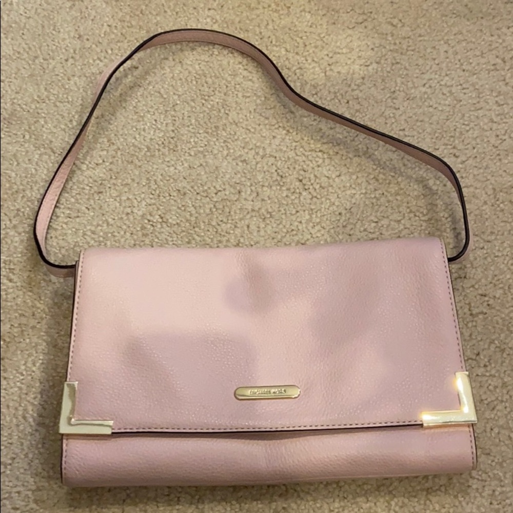 Light Pink Leather Michael Kors Bag - Gem